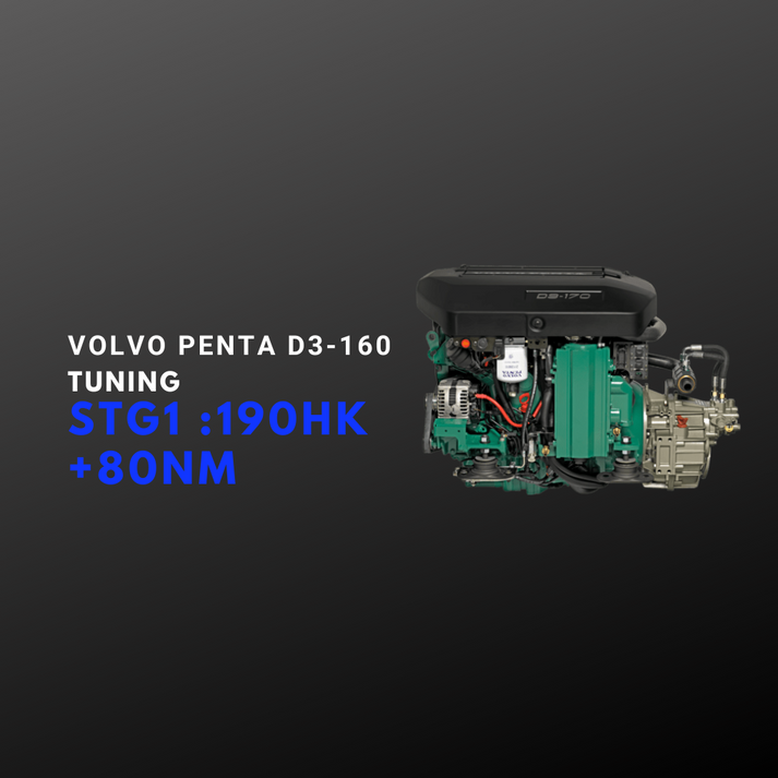 Volvo Penta d3-160 Tuning – Marinechiptuning.com
